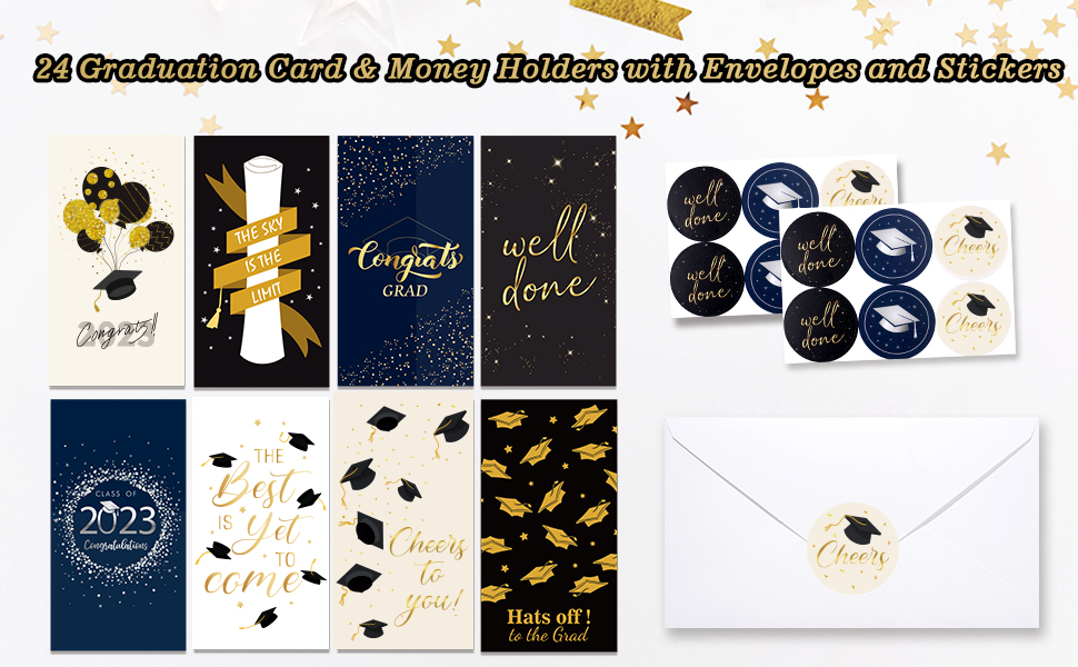 Amazon.com : Hunanyume Graduation Money Holders 2023 Gift Card Holders ...