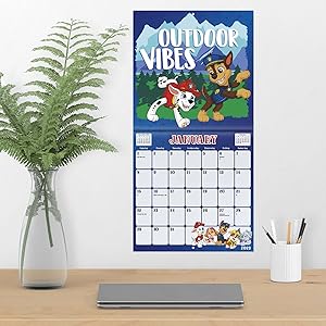 2023 Nickelodeon PAW Patrol Wall Calendar: Trends International: 9781438889658: Amazon.com: Books