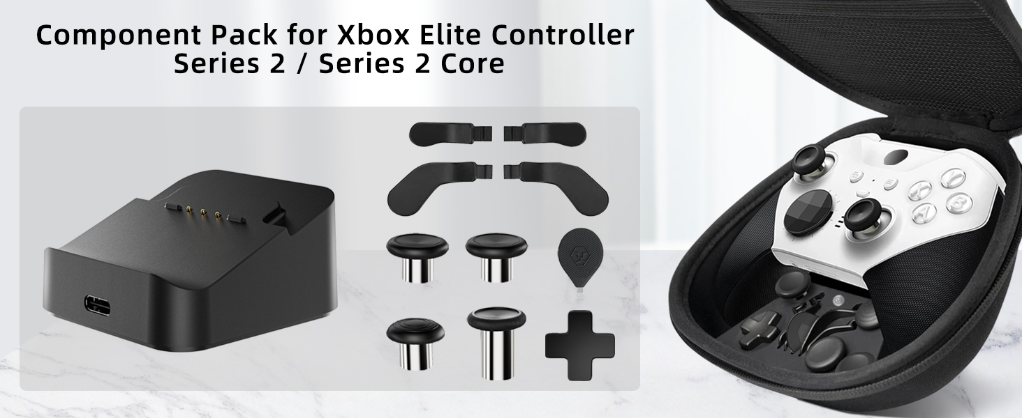 Amazon.com: DUXICEPIN Complete Component Pack for Xbox Elite Controller Series 2 / Series 2 Core ...