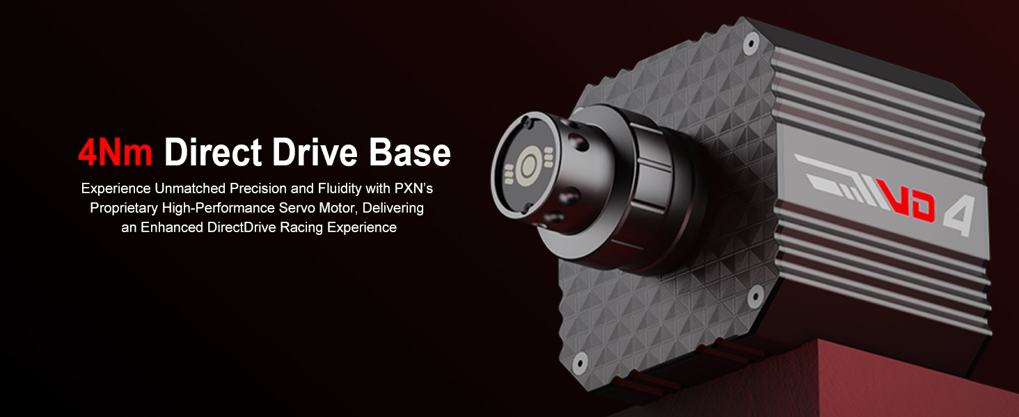 Amazon.com: PXN VD4 Bundle F – PC Sim Racing Setup with 4Nm Direct Drive Servo Motor Base, 11 ...