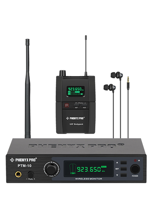 Amazon.com: Phenyx Pro Quad-Channel Wireless in Ear Monitor System, Mono IEM System w/ 4 ...