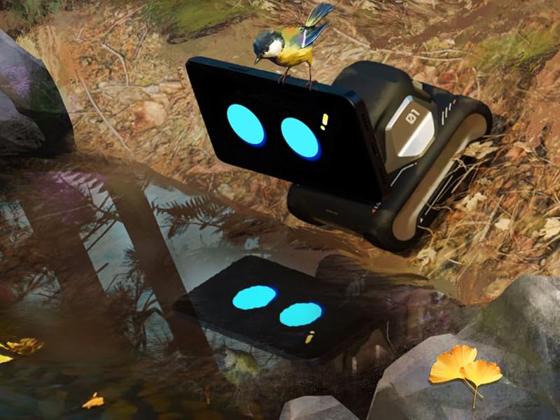 Amazon.com: TangibleFuture LOOI Robot-Space Black – AI Desktop Companion with ChatGPT Voice ...