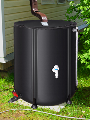 Amazon.com : Rain Barrels to Collect Rainwater from Gutter - Rain ...