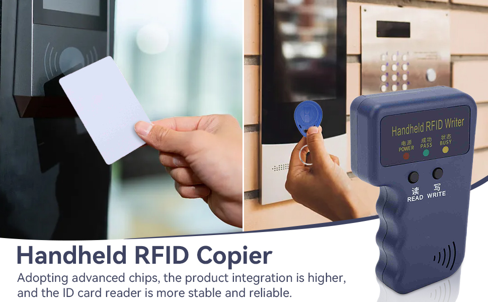 Amazon.com: RFID Reader Writer, RFID Copier RFID Cloner 125khz RFID Reader Writer RFID Card ...