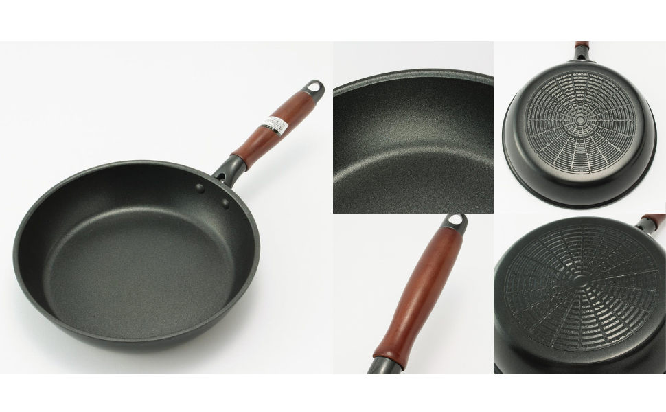 Amazon｜カインズ(CAINZ) IH対応 熱変形しにくいフライパン ブラック 26cm IHNTF26 ふっ素樹脂塗膜加工 底面特殊加工 変形しにくい｜フライパン オンライン通販