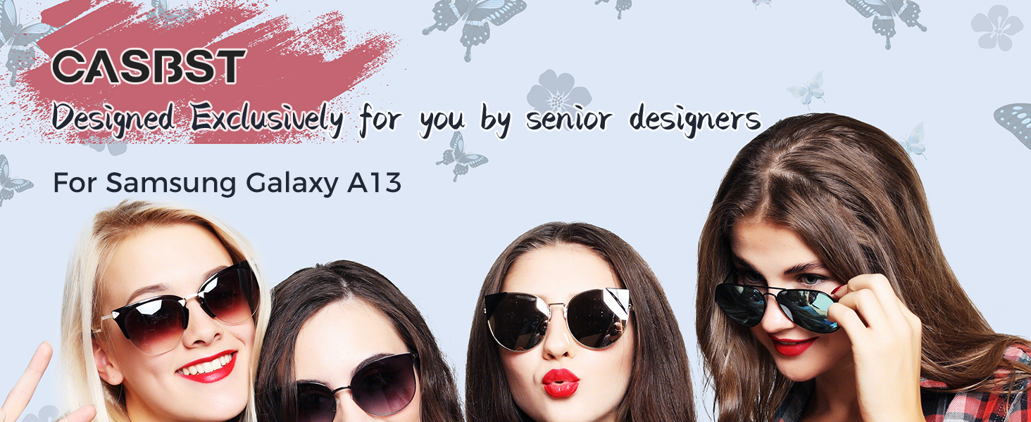 Amazon.com: CASBST for Samsung A13 5G / A04S Case with 2X Screen Protector and A Camera Lens ...