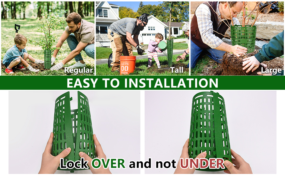 Amazon.com: YGAOHF Tree Trunk Protector - 15 Pack Plant and Tree Guard ...