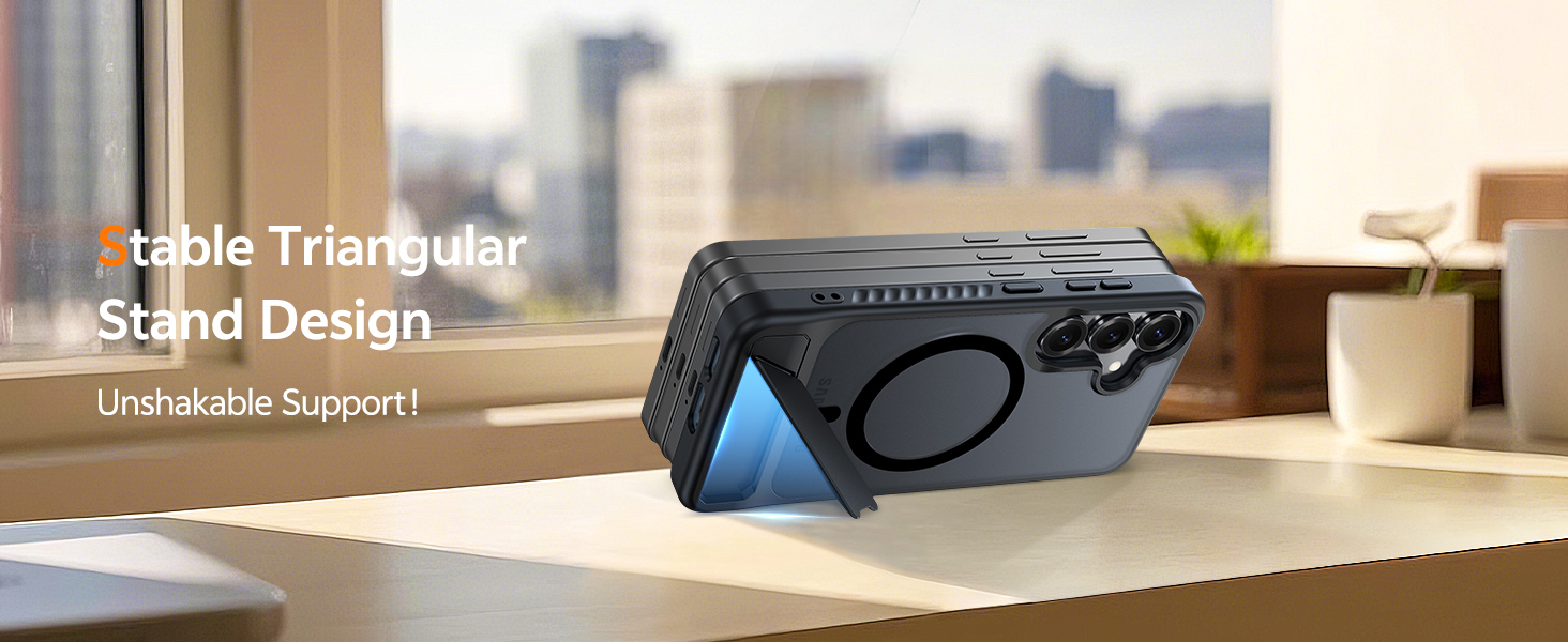 Amazon.com: FNTCASE for Samsung Galaxy S25-Plus Case: Magnetic Translucent Matte Phone Cover ...