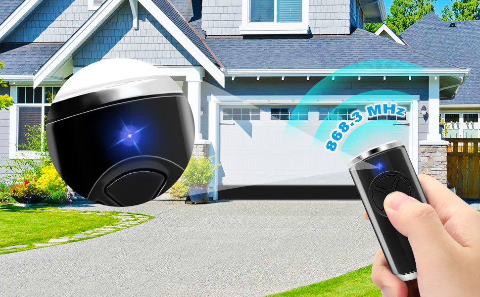 868,3 BS MHz Garagentoröffner, 1 Stuck Garagentoröffner Fernbedienung Kompatibel mit HSE2-868-BS ...