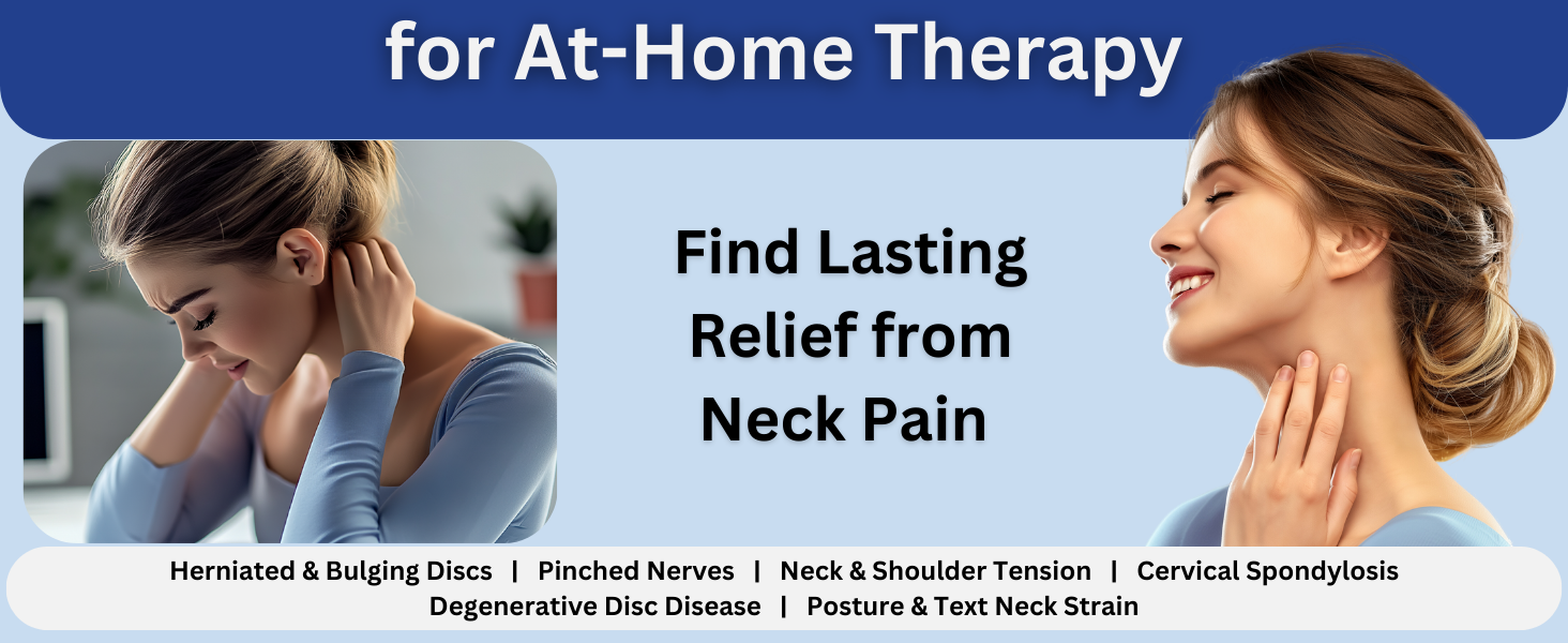 Amazon.com: Brace Direct Home Cervical Traction Device – TheraHab Portable Neck Traction Machine ...