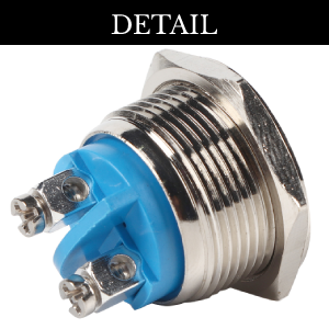 12v Push Button Switch, Keenso Waterproof On Off Switch Auto Momentary ...