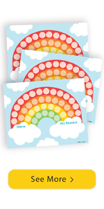 Amazon.com: 25 Chalkboard Sticker Chart For Kids Behavior Chart For ...