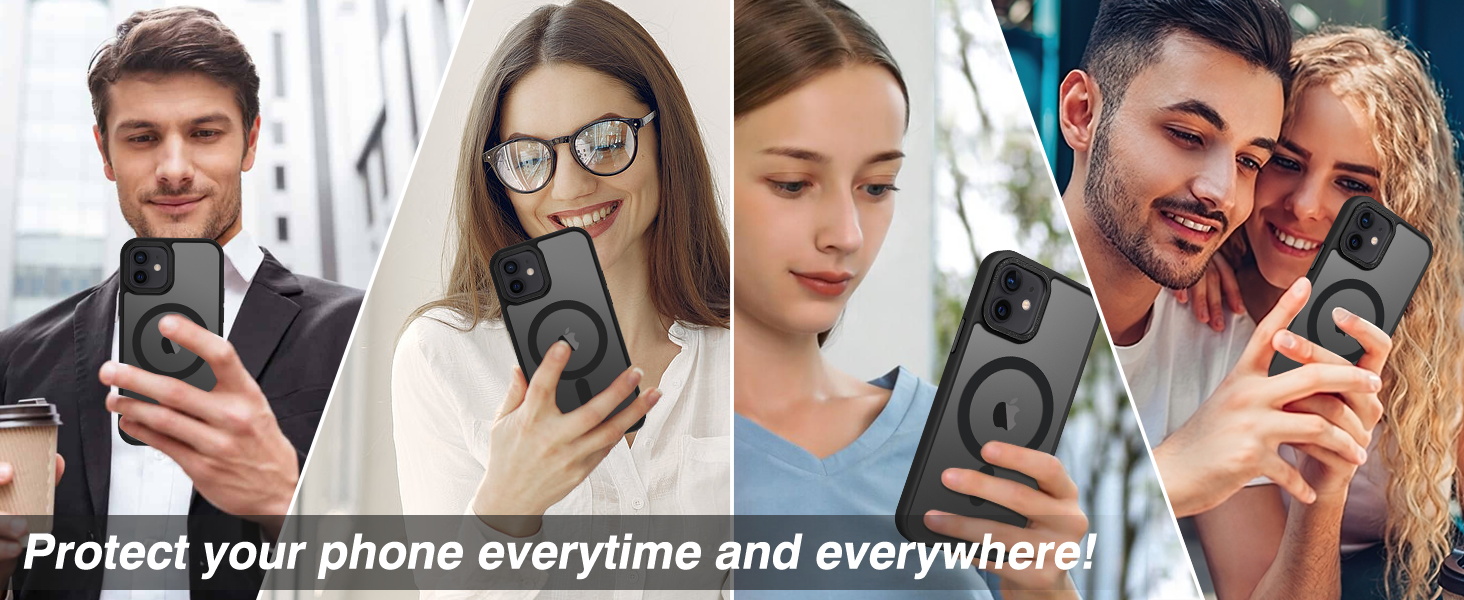 Amazon.com: BENTOBEN for Magnetic iPhone 12 Mini Case, Phone Case iPhone 12 Mini [Compatible ...