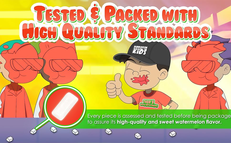 Amazon.com : Bubblegum Kids Sugar Free Gum - For Kids and Adults ...