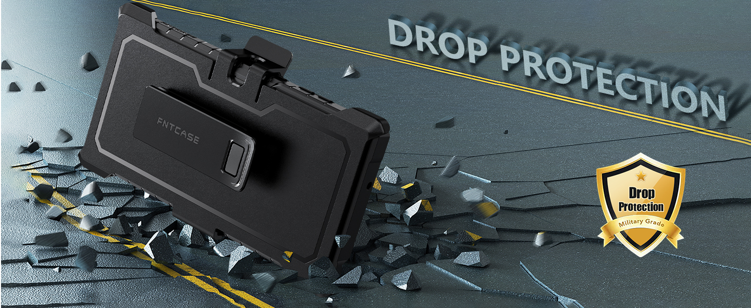 Amazon.com: FNTCASE for Samsung Galaxy S23 Ultra Case: Built-in Screen Protector & Kickstand ...