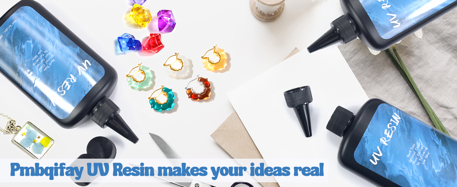 Amazon.com: 600g UV Resin, Upgraded UV Resin Kit, 85D Hard Type Crystal Clear Ultraviolet Curing ...