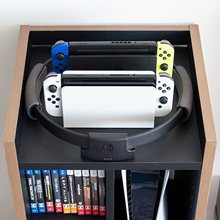 Amazon.co.jp: 宮武製作所 ゲームラック REGABO(レガボ) PS5対応 幅38.5×奥35×高さ90㎝ ゲーム機やソフトをまとめて収納できる GRK-001 BK ブラック ...