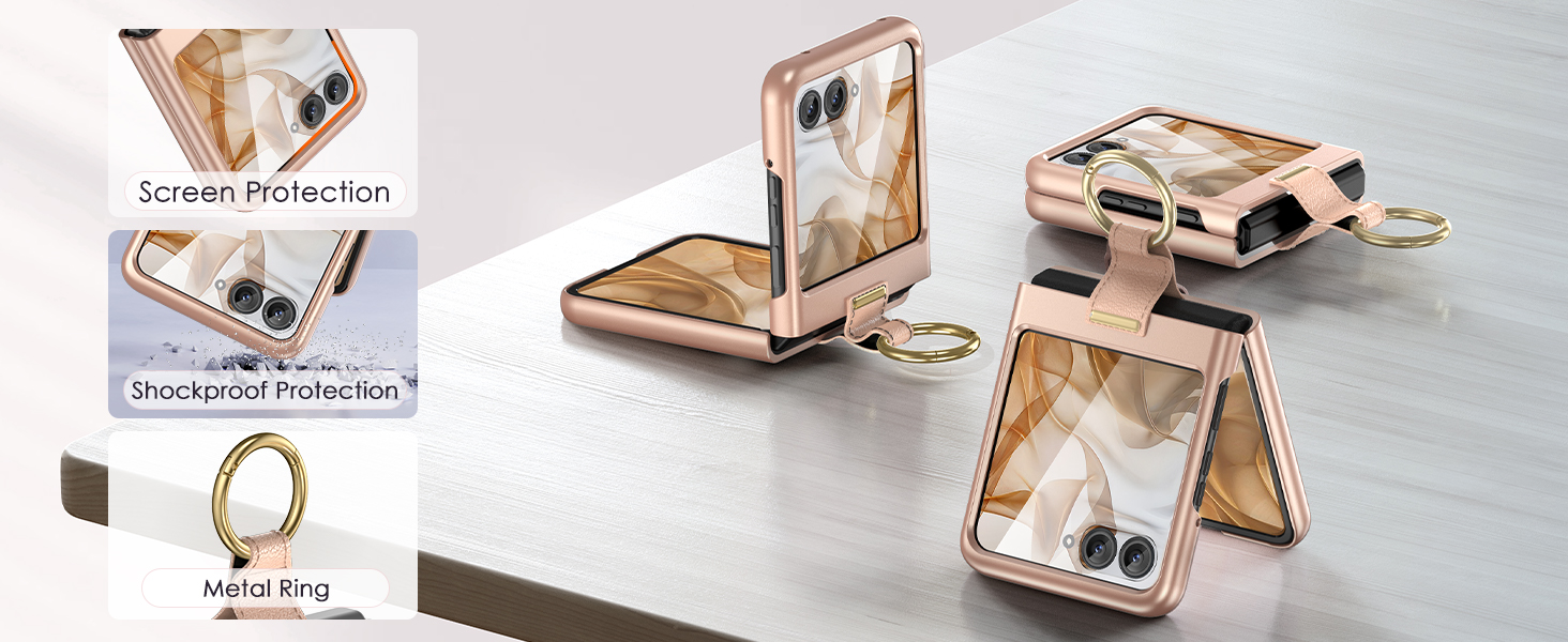 Amazon.com: Maxdara for Motorola Razr 2024 Case with Ring [Not Fit Razr Plus 2024], Moto Razr ...