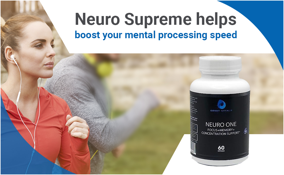 Amazon.com: Neuro Supreme Brain Support Supplements for Memory - Cognitive Support Supplement ...