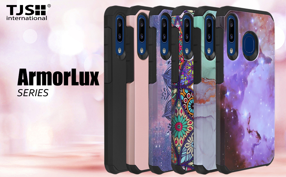 Amazon.com: TJS Phone Case Compatible with Samsung Galaxy A50/Galaxy A30/Galaxy A20 2019 ...