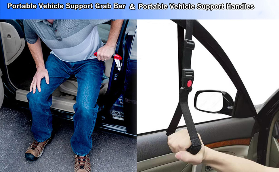 Amazon.com: KAKKOII Car Handle Assist Holder, 5 in 1 Vehicle Support ...