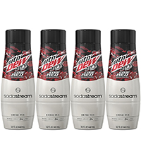Amazon.com : SodaStream MTN Dew Code Red Zero Sugar Drink Mix (440ml, Pack of 4) : Everything Else