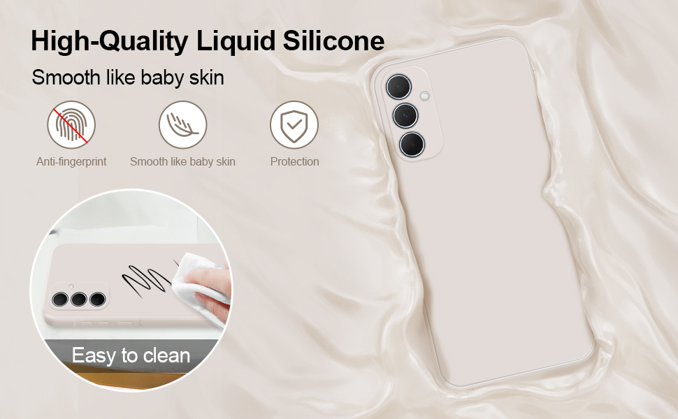 Amazon.com: GiiYoon Silicone Case Compatible with Samsung Galaxy A35 5G, Full Body Silky Soft ...