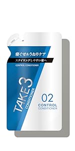 Amazon | TAKE3 (テイクスリー) コントロールシャンプー クレンジング [ しっかり洗浄 脂性肌向け メンズ シャンプー ] 400mL | TAKE3 | シャンプー 通販