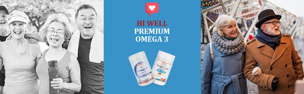 Amazon.com: (Pack of 2) Hi Well Premium Superior rTG Omega 3 90Vegetable Softgel Capsules ...