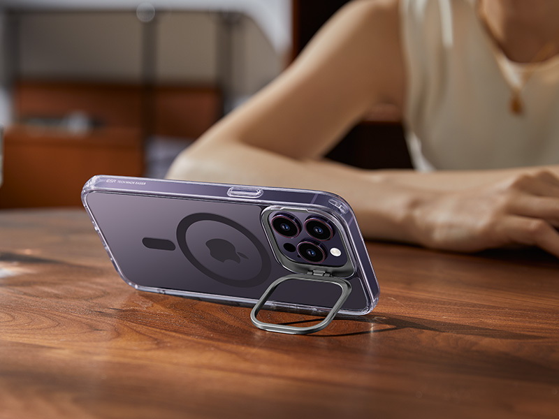 ESR for iPhone 14 Pro Max Case, Compatible with MagSafe, Adjustable Camera Ring Stand, Scratch ...