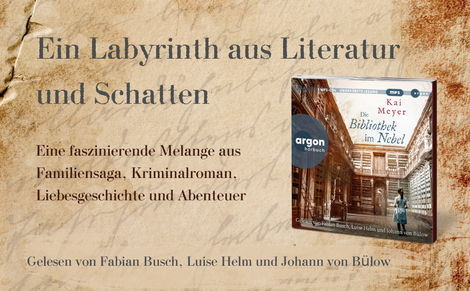 Die Bibliothek im Nebel: Roman : Meyer, Kai, Busch, Fabian, Helm, Luise, Bülow, Johann von ...