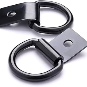 Amazon.com: 4 Pcs D Rings Tie Down Anchors Hooks for Floor Trucks RV Campers Vans ATV SUV Boats ...