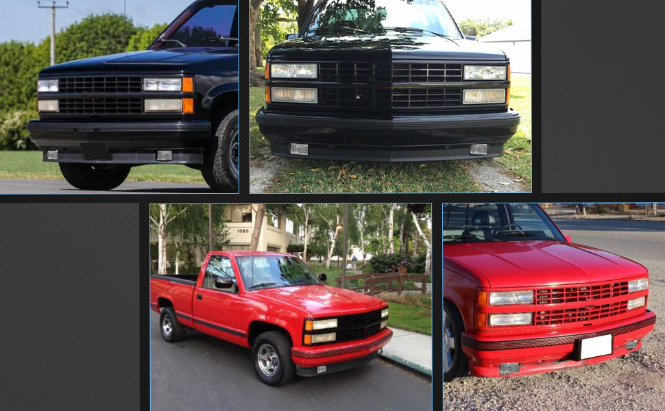 Amazon.com: QKVCX Fog Light 50W Assembly Compatible with1988-1999 Chevy/GMC C/K 10 C1500 C2500 ...