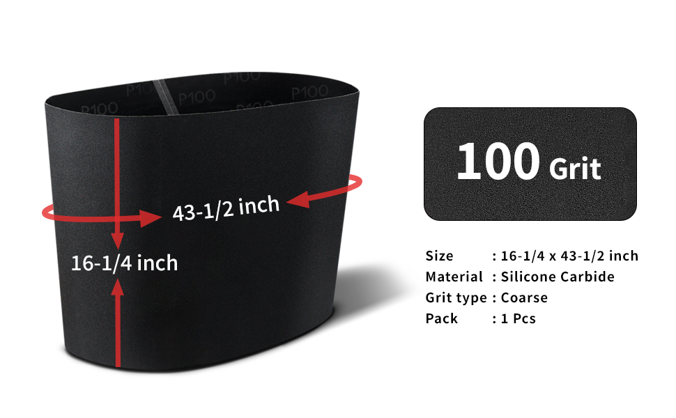 Drum Sander Feed Belt Conveyor Compatible With JET & Performax 16-32 Plus Drum Sander - 16-1/4 ...