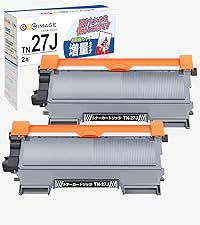 Amazon.co.jp: GPC Image 互換トナーカートリッジ 27J 2本セット TN-27J 大容量タイプ ブラザー(Brother)用 TN27J 互換トナー 印刷枚数:約 ...