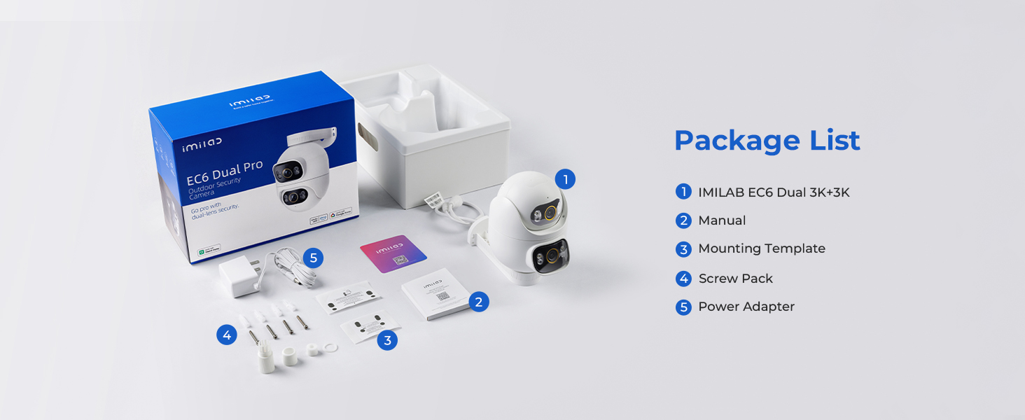 Amazon.com : IMILAB EC6 Dual 3K+3K Plug-in Outdoor Security Camera: Outdoor Camera for Home ...