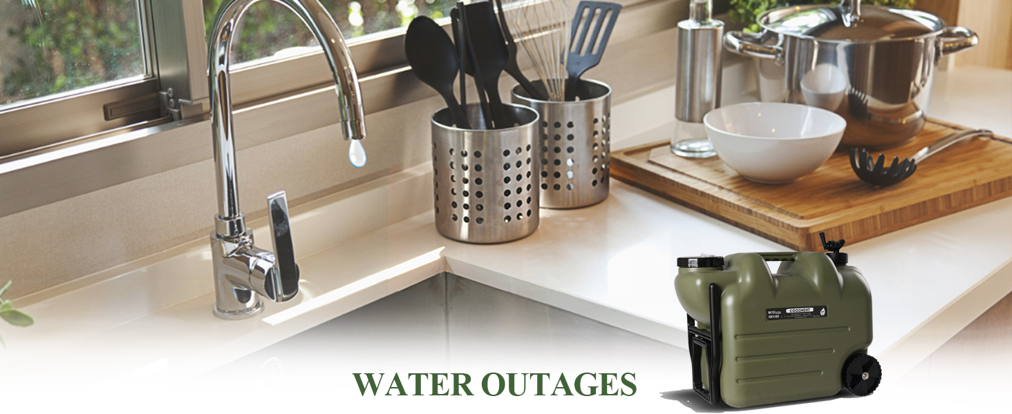 Amazon.com : COOZMENT 7.4 Gallon (28L) Portable Water Containers with Spigot, BPA Free Water Jug ...