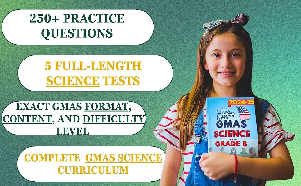 Georgia Milestones Assessment System (GMAS) Science Test Prep Grade 8 ...