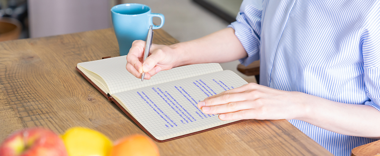 Amazon.com : PAIBAS Graph Notebook for Women Men, 160 Pages Grid Paper ...