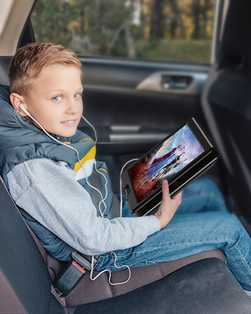 Amazon.com: DBPOWER 16.9" Portable DVD Player with 14.1" HD Swivel Large Screen, Support DVD/USB ...