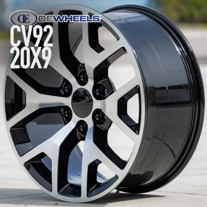 Amazon.com: OE Wheels LLC 20 inch Rims Fits Chevy Silverado Tahoe Sierra Yukon Escalade CV92 ...