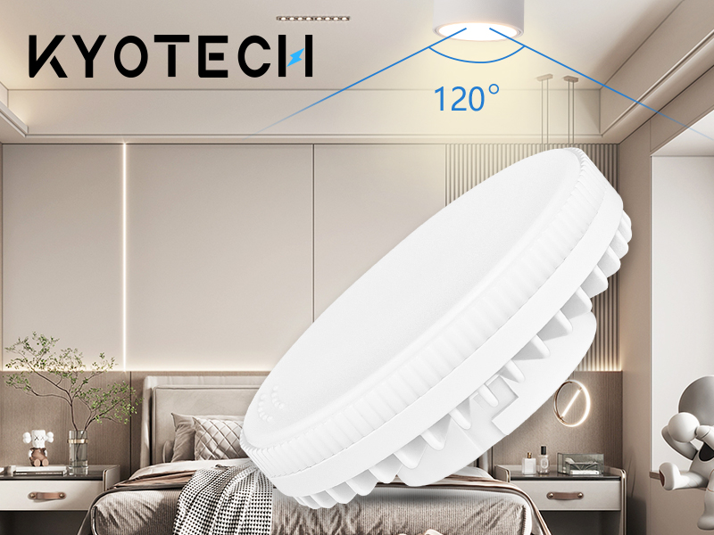 KYOTECH LED GX53 Leuchtmittel Warmweiß 3000K 6er Set 6W 550LM Ersatz 60W GX53 Halogenlampen 120 ...