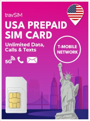 travSIM simkort USA | T-Mobile Network | Obegränsad data, samtal och sms i USA | simkort USA ...