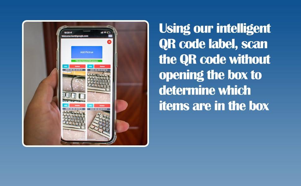 Amazon.com : qr Code Label for Storage, 50 PCS, Smart Storage QR Labels ...