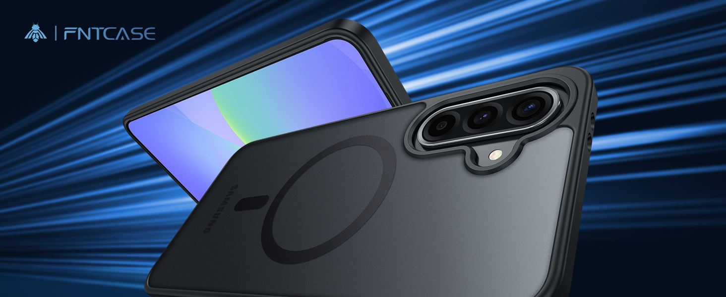 FNTCASE for Samsung A36-5G Case: A56 5G Phone Case Magnetic Translucent Matte Shockproof Slim ...