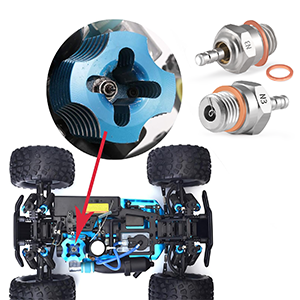 Amazon.com: Shaluoman N3 Hot Spark Glow Plug for RC Nitro Engines Car Truck Buggy Pack of 5 ...