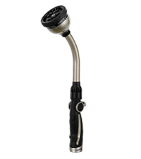 Amazon.com: RESTMO 36” Long Watering Wand, Metal Garden Hose Wand with 180° Swivel Head and 10 ...