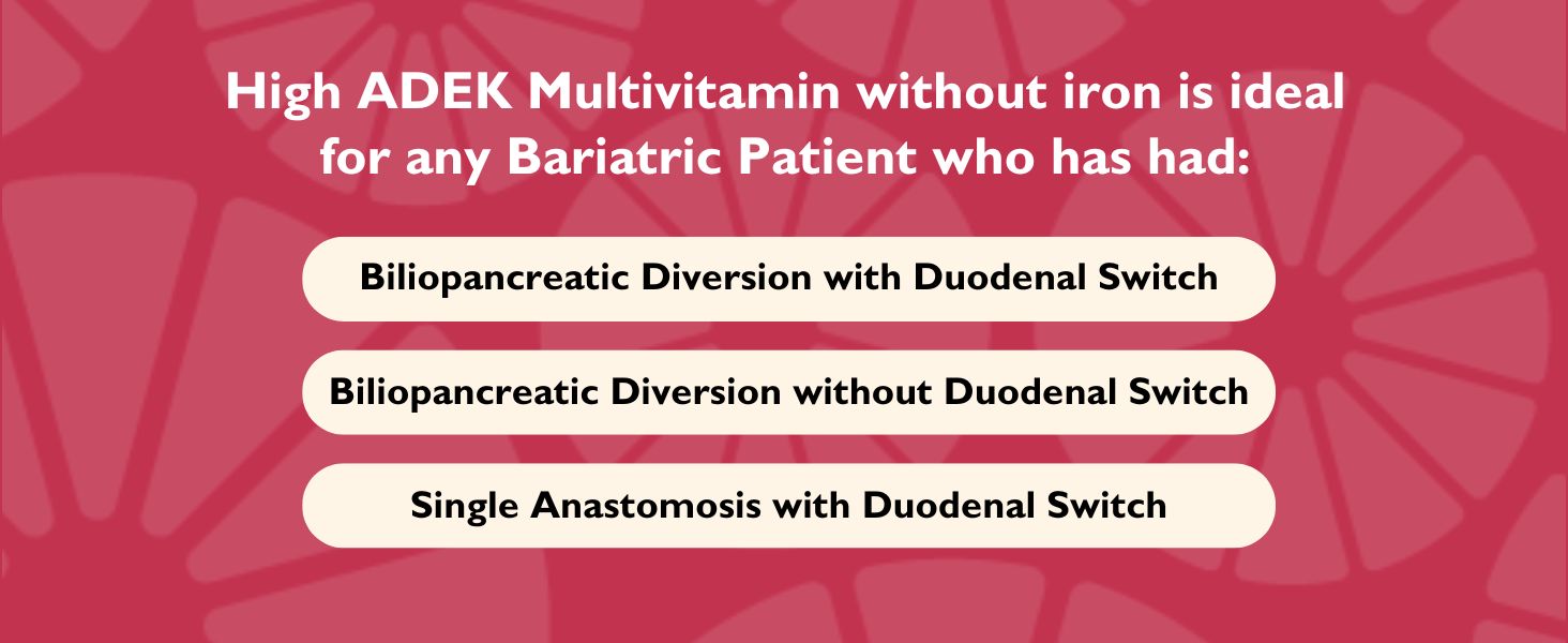 Amazon.com: Celebrate Vitamins Multi ADEK, Iron Free – Daily Bariatric Multivitamin, High Level ...