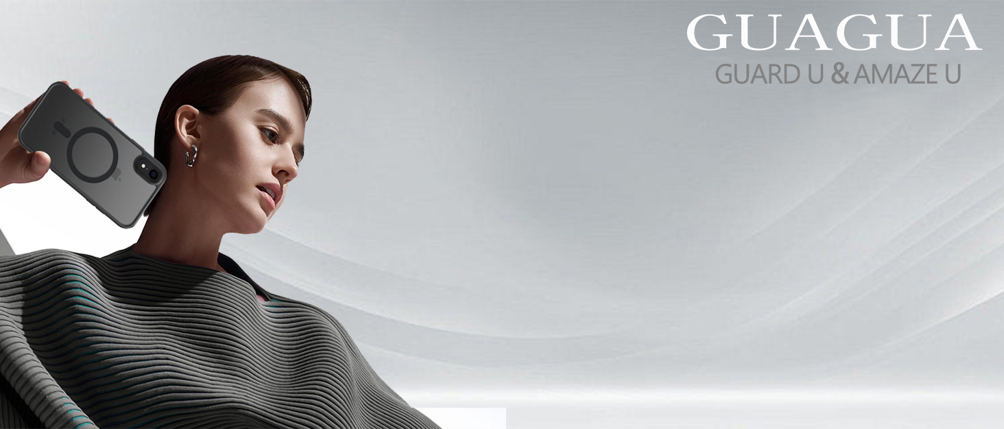 GUAGUA Magnetic for iPhone XR Phone Cases, iPhone XR Case [Compatible with MagSafe] [Military ...