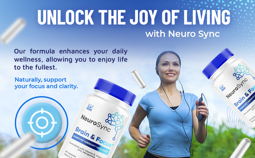 Amazon.com: (2 Pack) NeuroSync Brain Capsules, Neuro Sync Brain & Focus, NeuroSync Brain ...